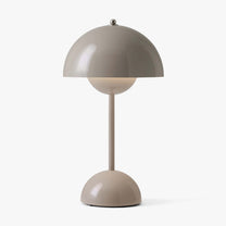 Flowerpot Portable Table Lamp VP9, Grey Beige – Genara